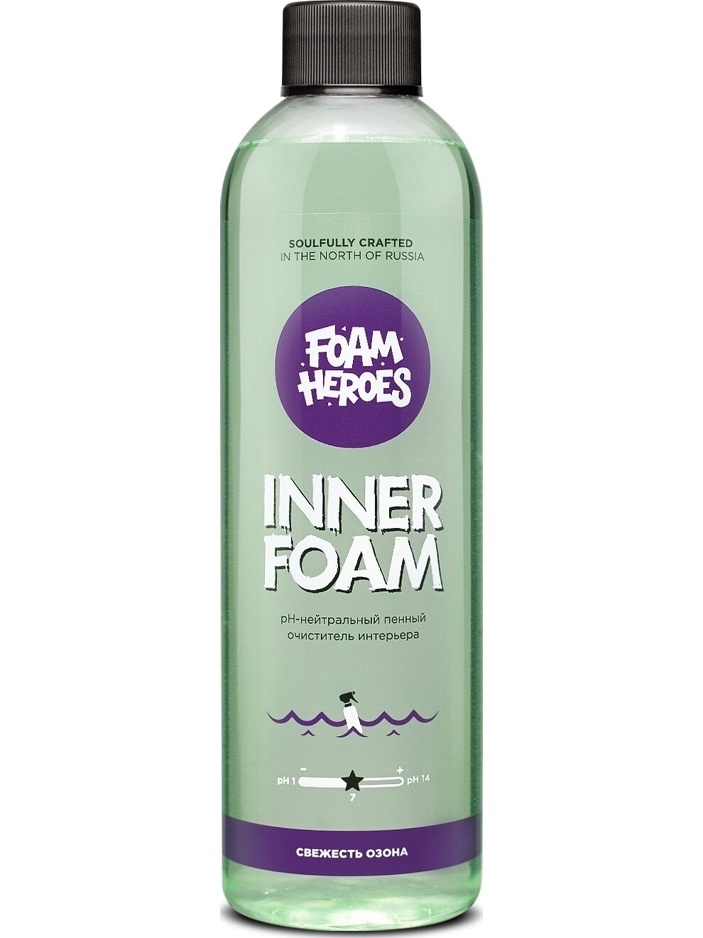 Очиститель pH-нейтральный для химчистки салона Foam Heroes Inner Foam, 500мл