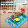 Настольная игра "Умный шарик", для детей 5-7 лет, развивающая, пластик, голубой