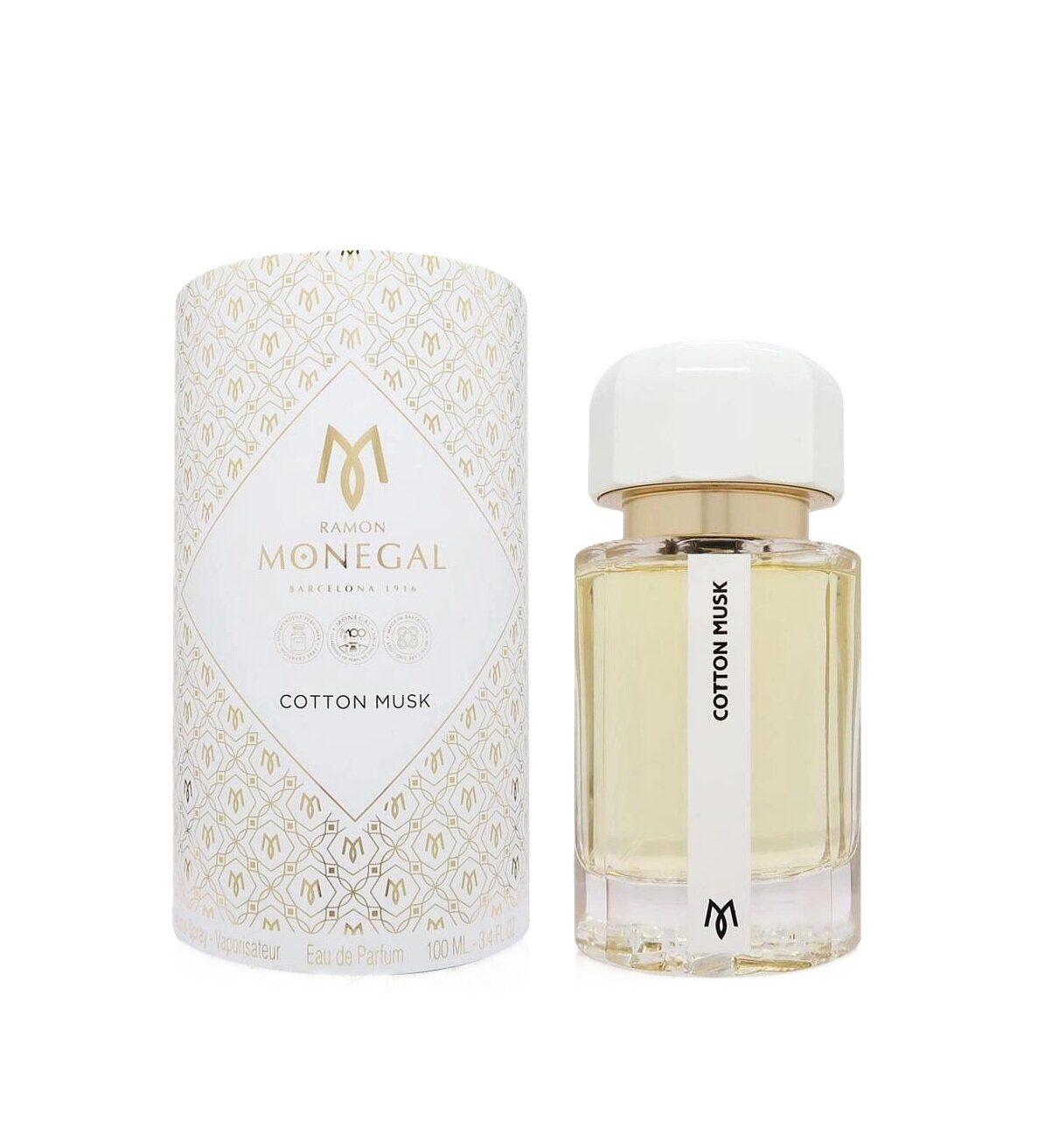 Ramon Monegal Cotton Musk 100 мл парфюмерная вода, женская, цветочные, древесные, мускусные