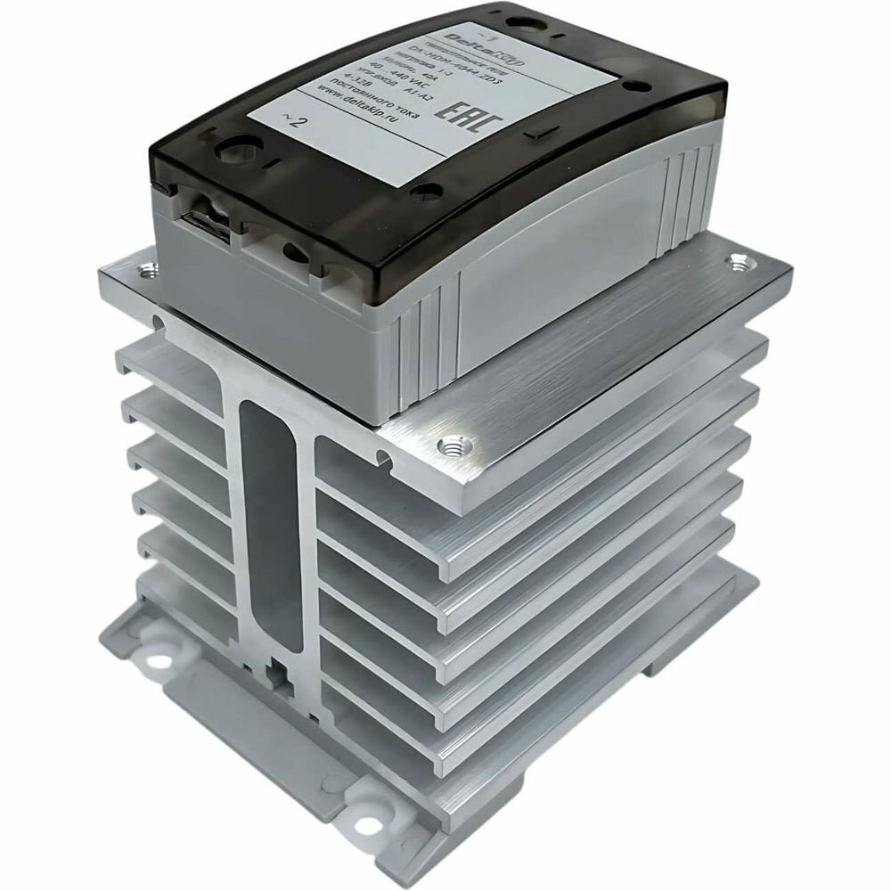 Твердотельное реле с радиатором DELTAKIP DK-HDM-4044. ZD3(40А, 3…32VDC) DK-F0000061