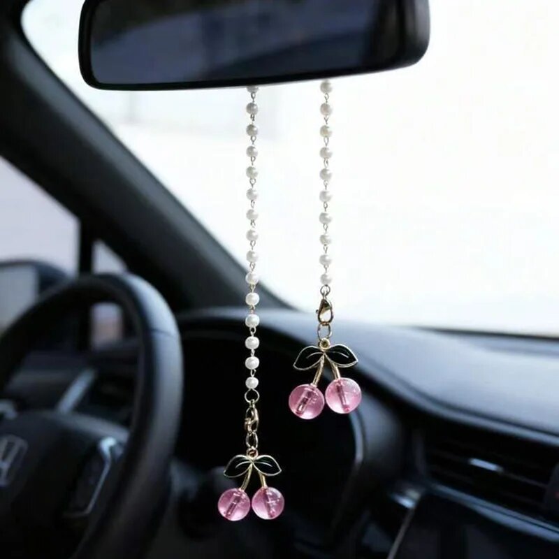 Подвеска в авто вишня pink A, декор салона