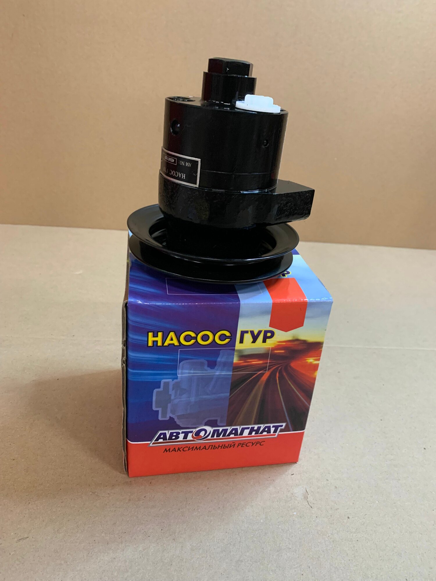 Насос ГУР для а/м Соболь дв.4216 Евро-3, УАЗ 3741 (дв.4213) тонкий шкив