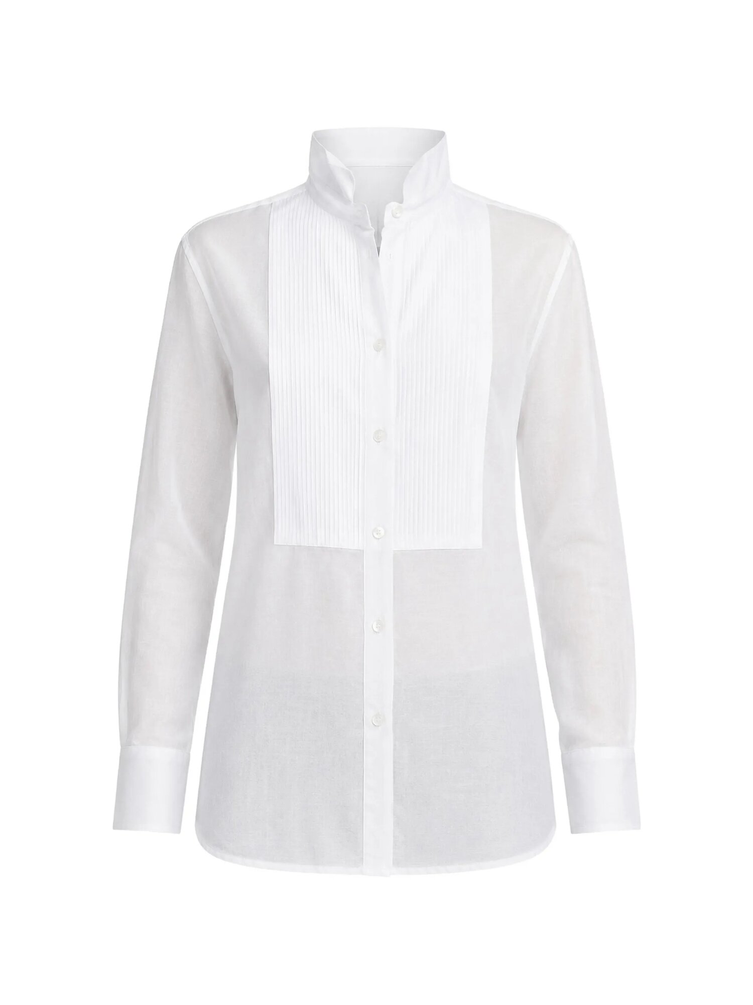 Рубашка Pleated-bib wing-collar shirt