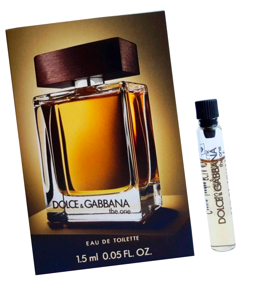 Туалетная вода Dolce & Gabbana The One For Men 1.5 мл миниатюра - парфюм Дольче Габбана Зе Ван мужской
