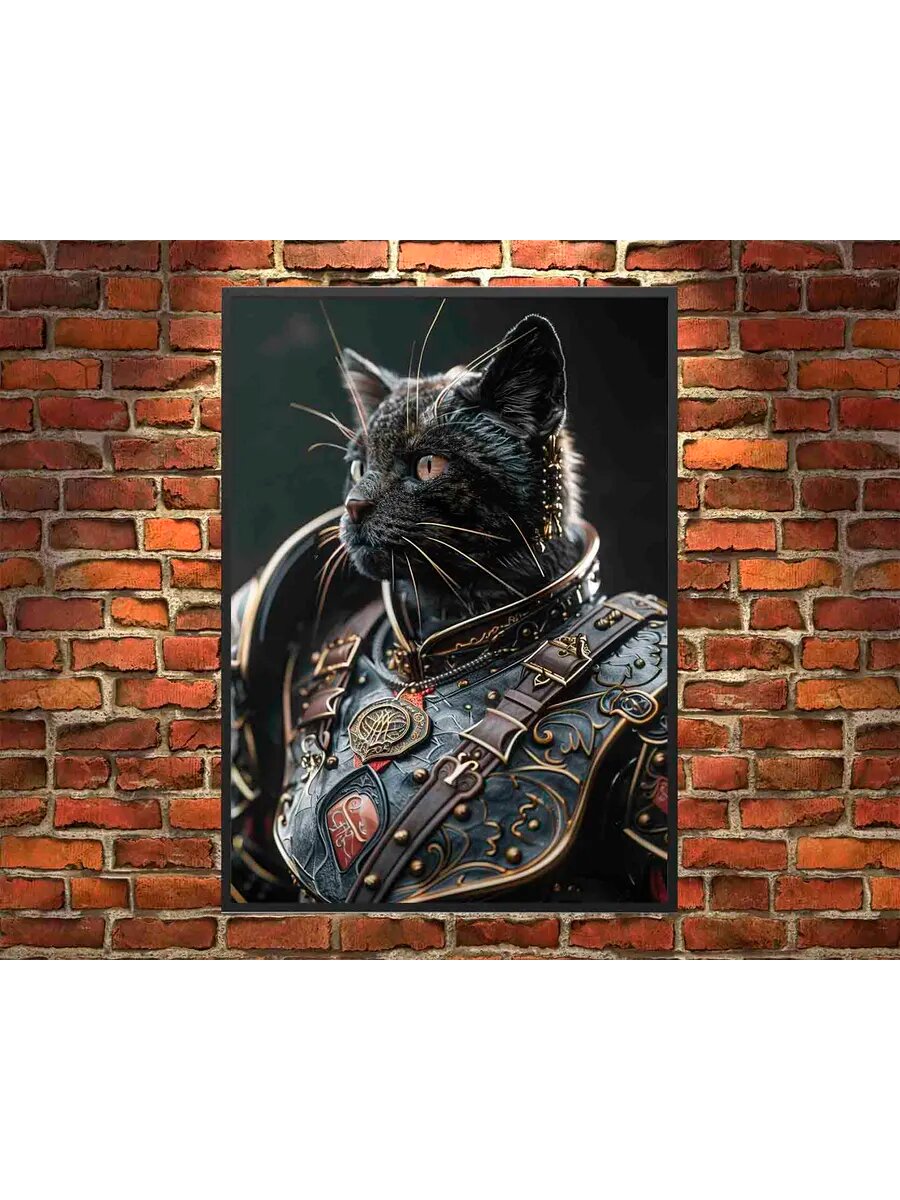 Рыцарь-кот Као Мани 4, Плакат 30x42см