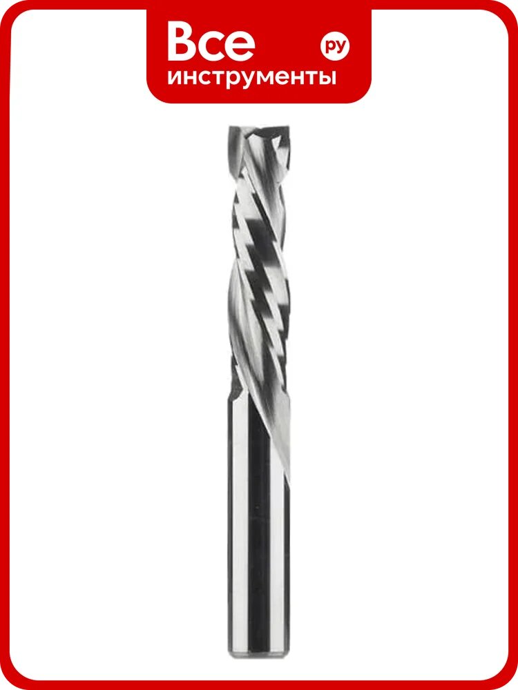 Компрессионная фреза Dreanique по дереву для чпу (6х25х50х6 Z2) SP2FC-D6.0-L25 39811