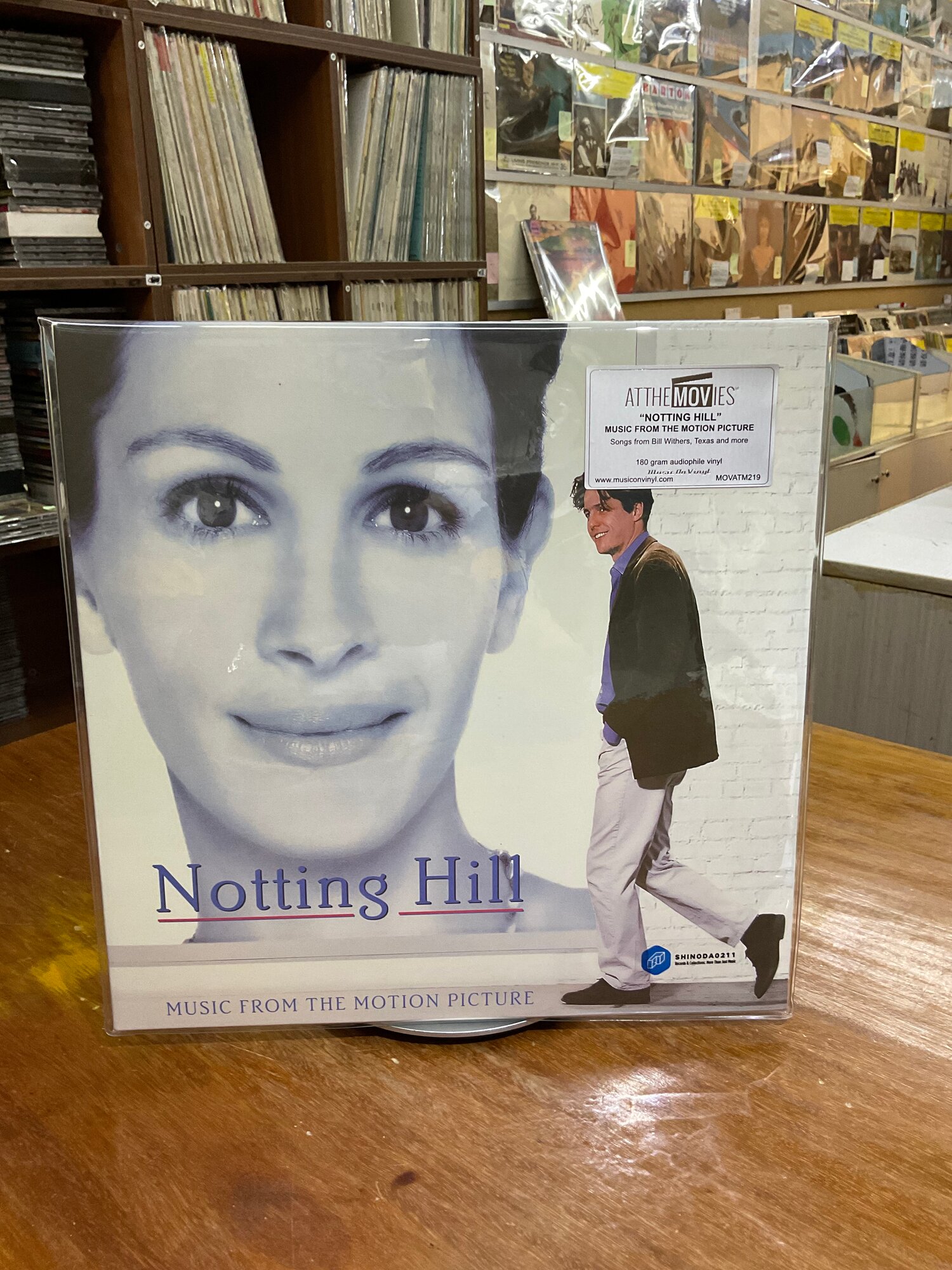 Original Soundtrack - Notting Hill vinyl 1lp. Виниловая пластинка с саундтреком к фильму «Ноттинг-Хилл», 1LP, лимитированное издание,
