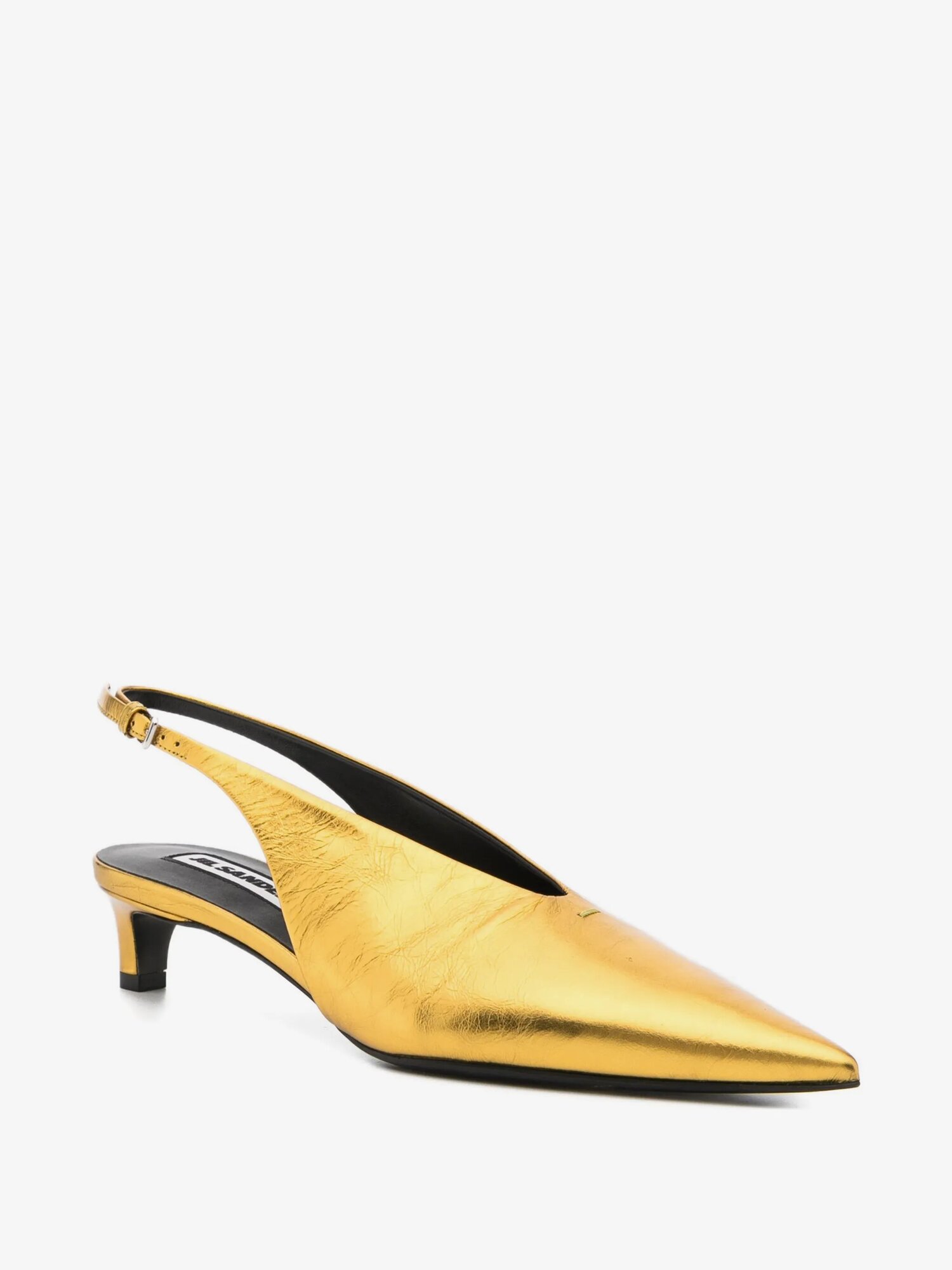 Туфли Jil Sander, размер 36, gold — фото 1