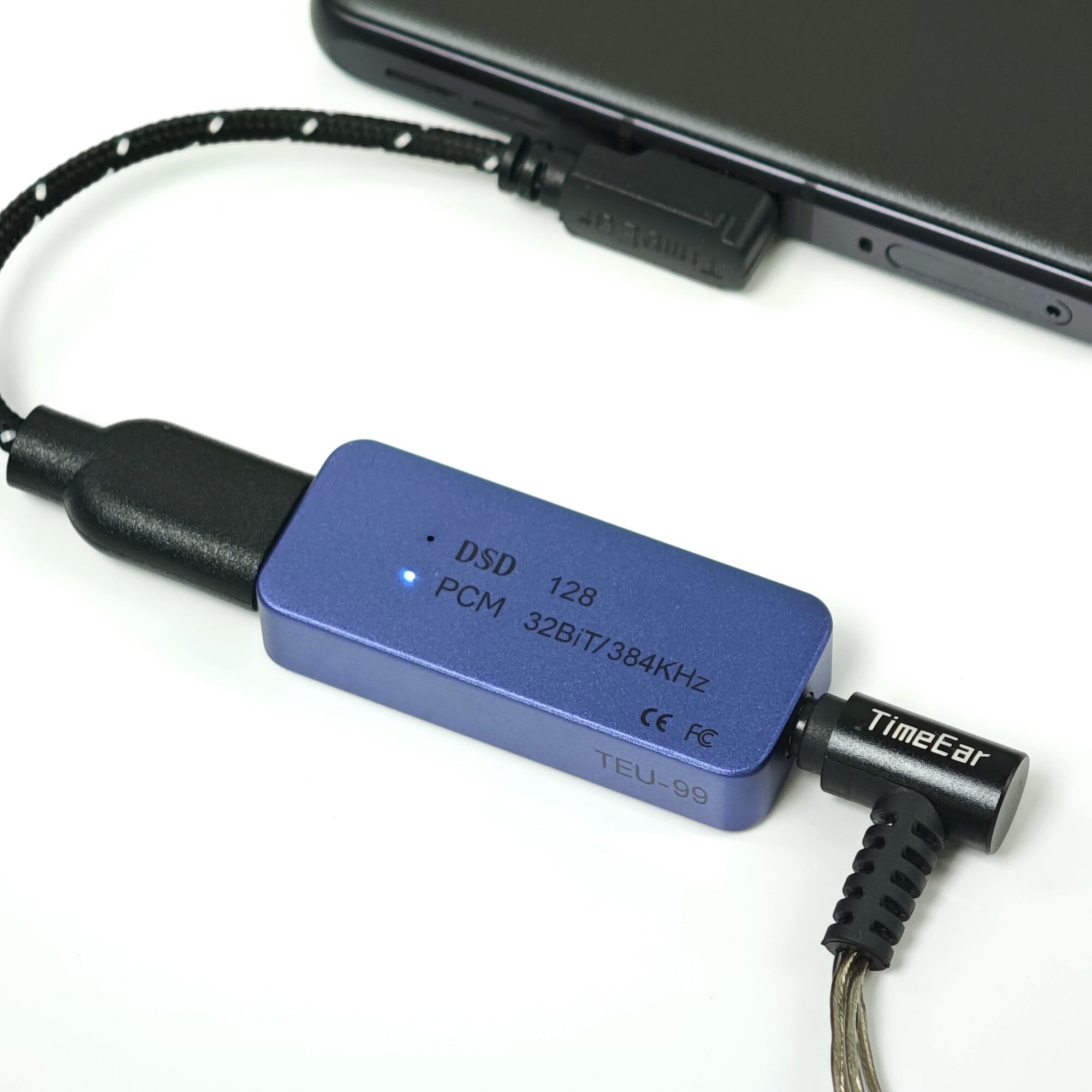 TimeEar TEU-99 USB-C портативный усилитель для наушников