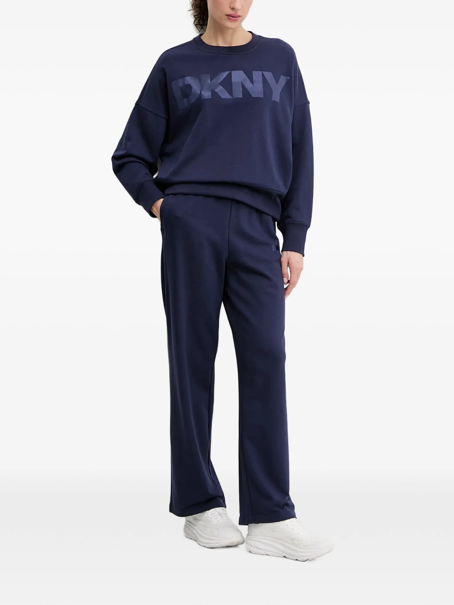 Брюки DKNY Logo track pants, размер 48, blue — фото 1