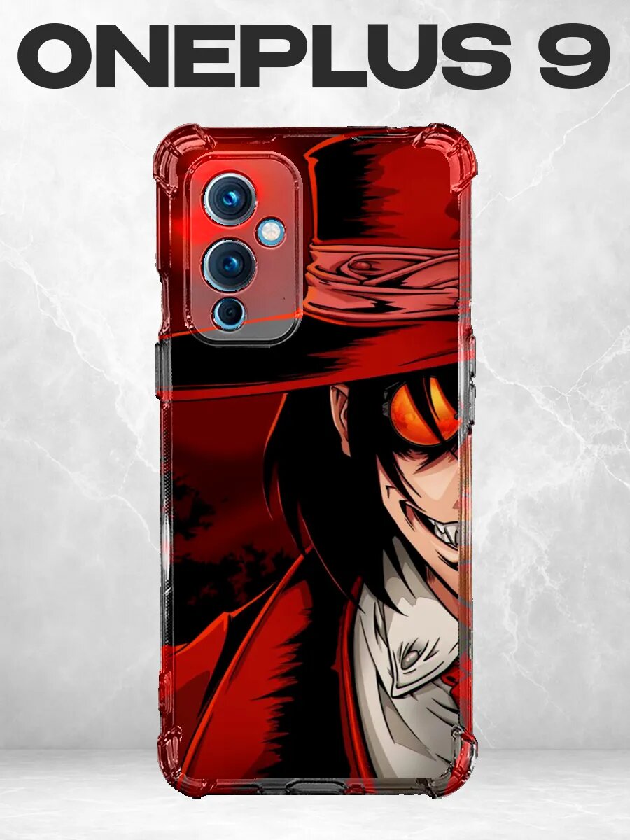 Чехол на Oneplus 9 Хеллсинг Алукард шляпа