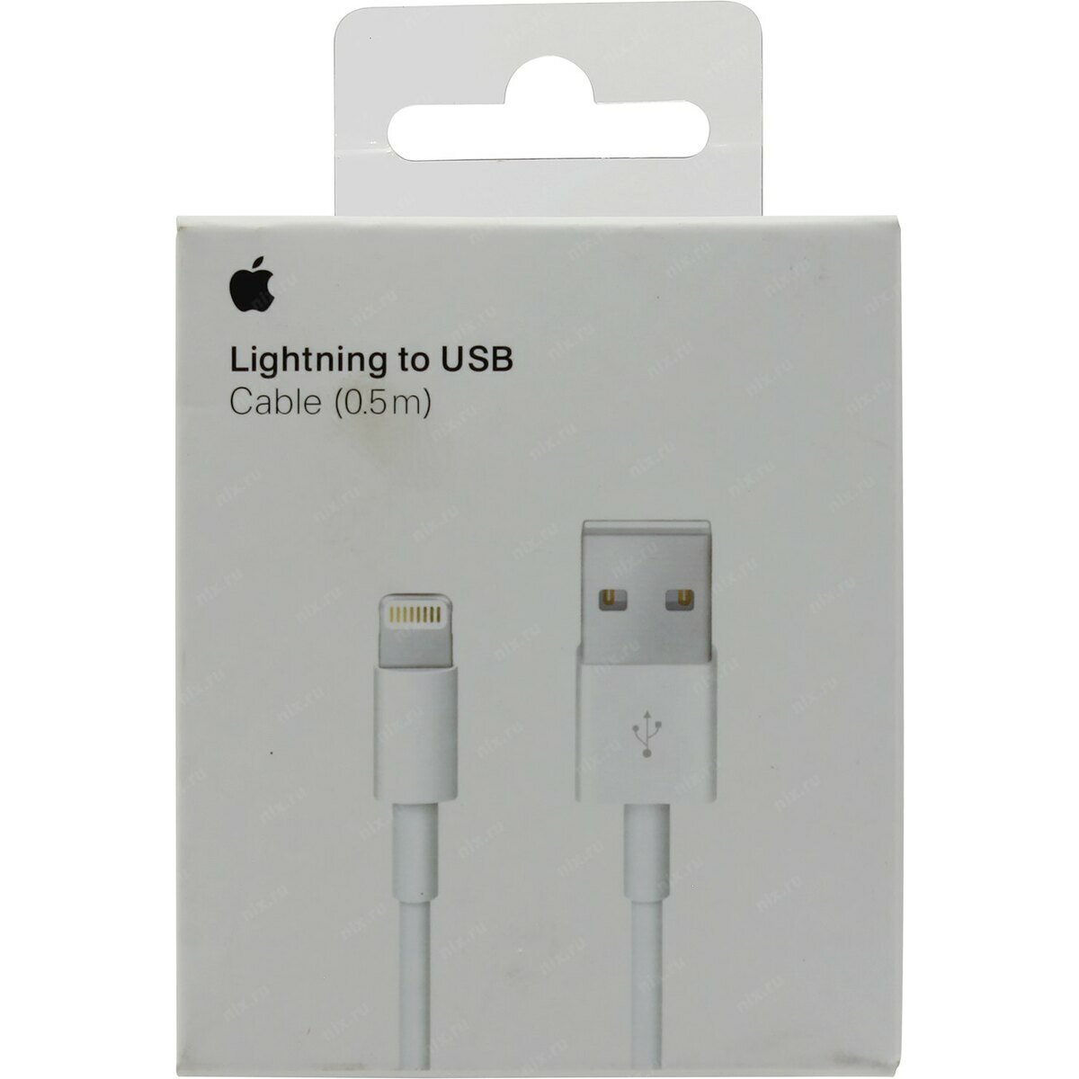 Apple ME291ZM/A Lightning to USB Cable 0.5м — фото 1