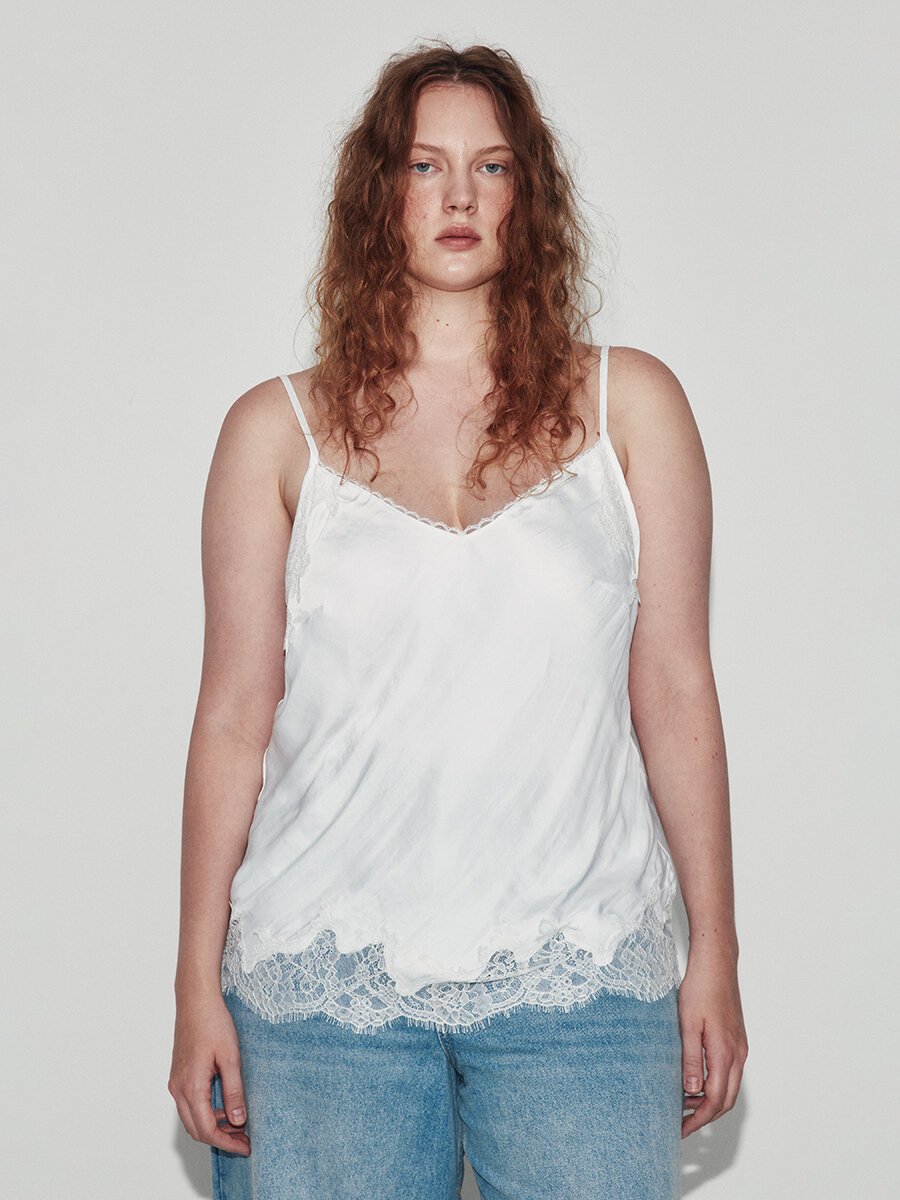 Топ plus size