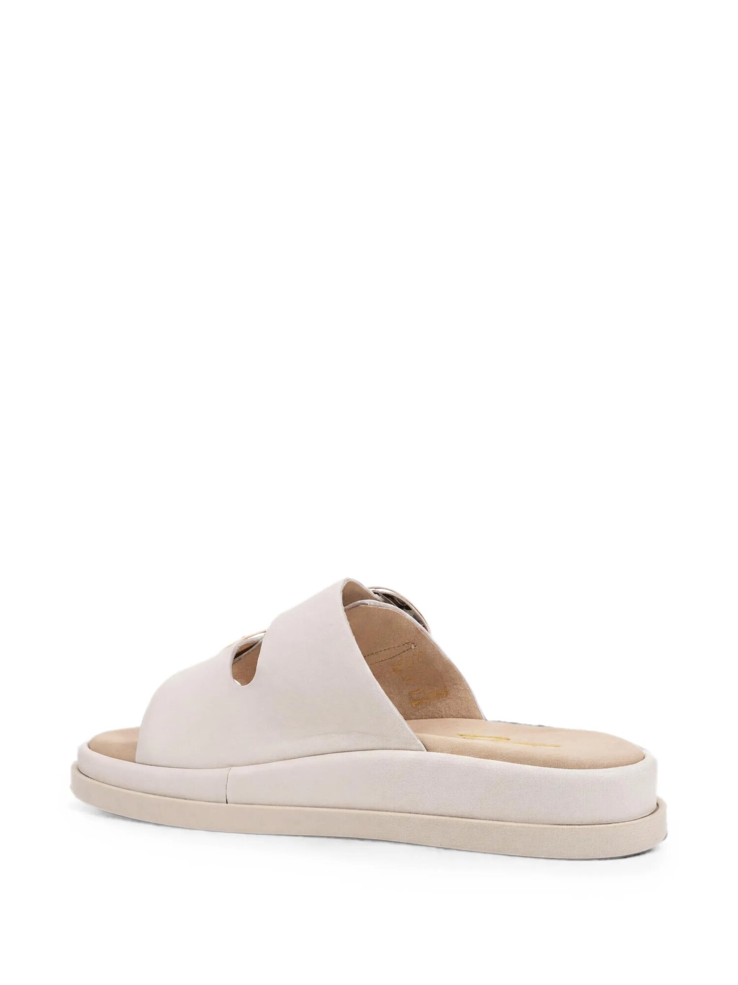Босоножки SERGIO MORETTI Buckle-fastening leather sandals, размер 37 — фото 1