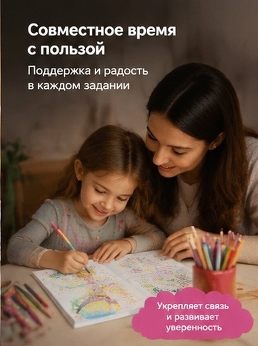 Раскраска с играми — фото 1