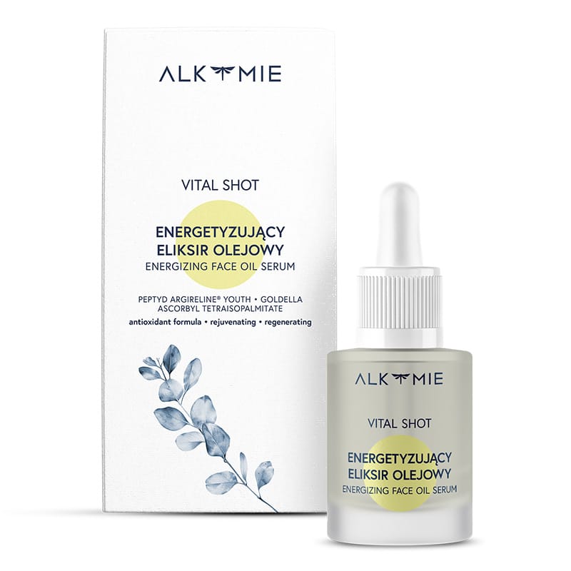 Эликсир для ухода за кожей Alkmie Vital Shot Энергетизирующий масляный эликсир 15 мл