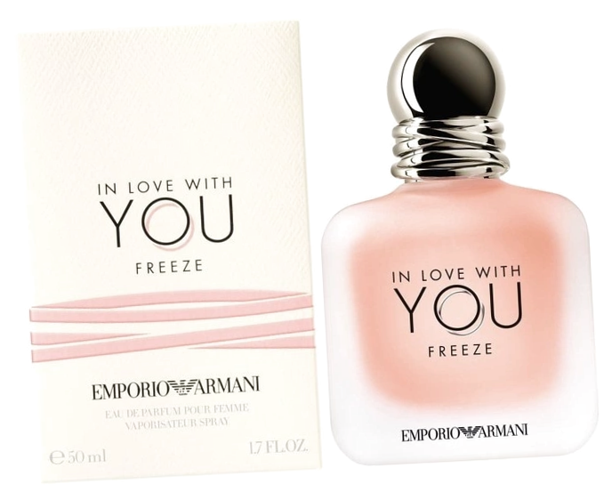 Женский аромат Emporio Armani In Love With You Freeze 50 мл - Эмпорио Армани Ин Лав Виз Ю Фриз