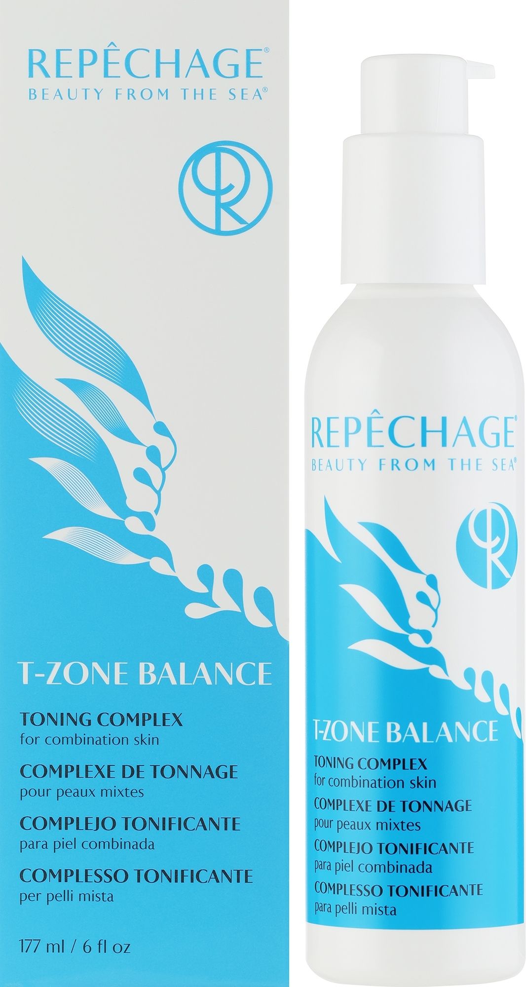 Repechage Тоник для лица с увлажняющим комплексом для комбинированной кожи T-Zone Balance Toning Complex 170 мл