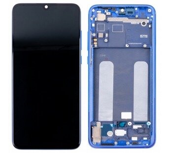 Дисплей для Xiaomi Mi 9 Lite (M1904F3BG) модуль с рамкой Синий - OR (SP)
