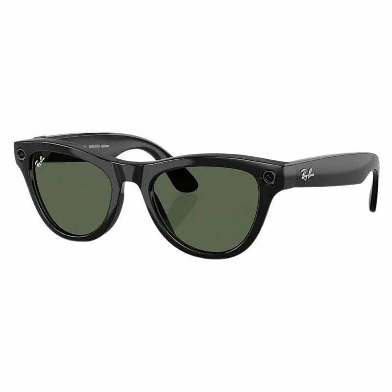 Умные очки Ray-Ban Skyler S52 (F Shiny Black, L G15 Green) RW4010