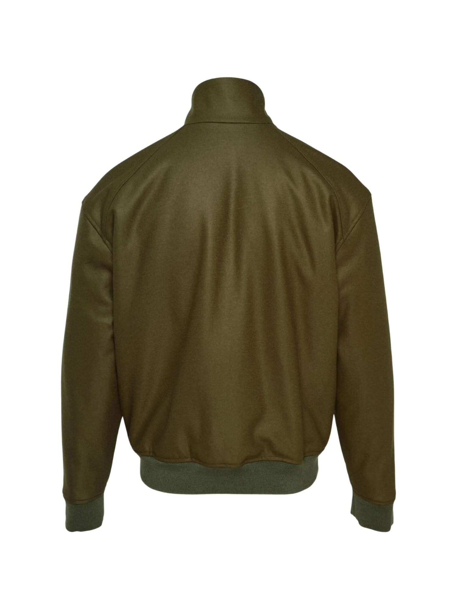Куртка Jil Sander Padded zip-up jacket, размер 46, зеленый — фото 1