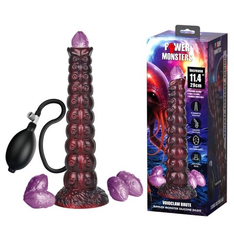 BW-008184 Power Monsters Силиконовый фаллоимитатор Voidclaw Brute (28.9, Ø 5.7 см) Baile