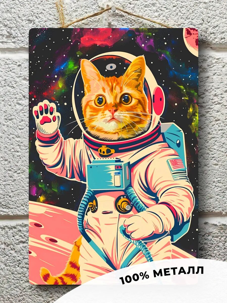 Постер кот