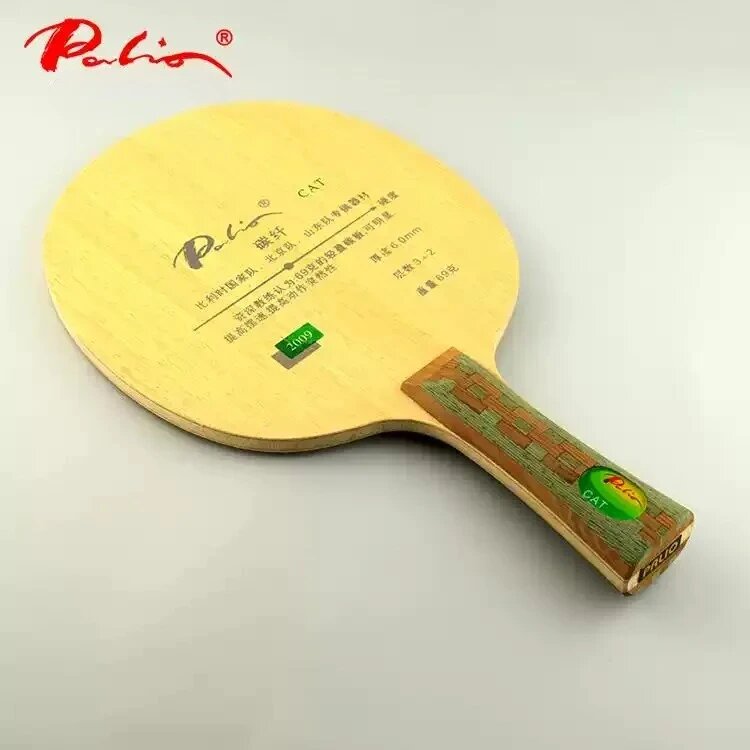 Ракетка для настольного тенниса PALIO CAT легкая карбоновая long handle No BOX