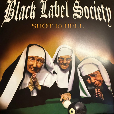Black Label Society - Shot To Hell, 1xLP, YELLOW LP