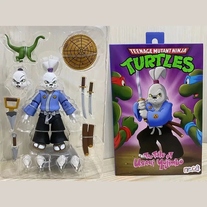 NECA, Teenage Mutant Ninja Turtles Миямото Кролик Самурай 7> Съемная фигурка Фигурки