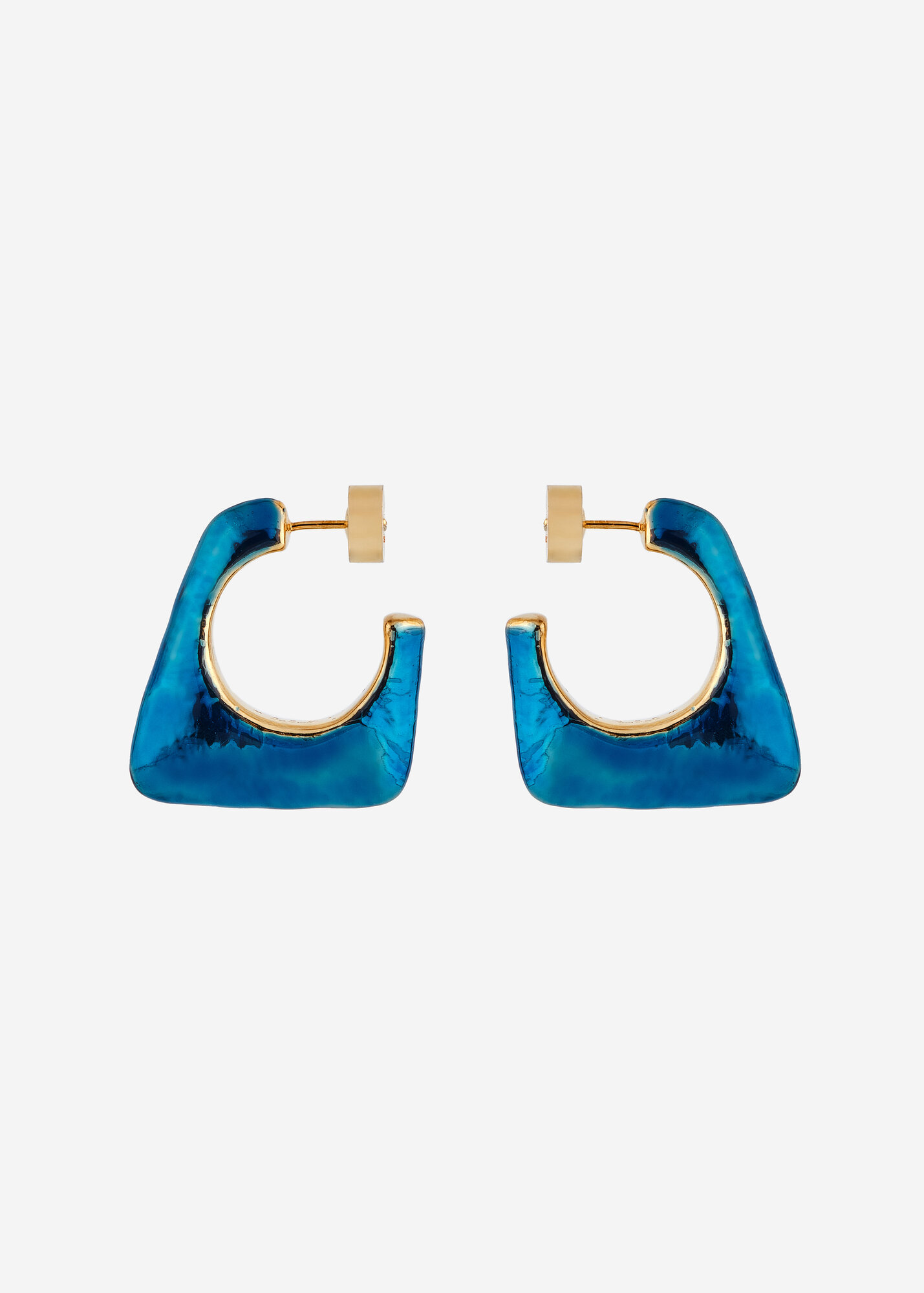 Серьги Marni, синий — фото 1