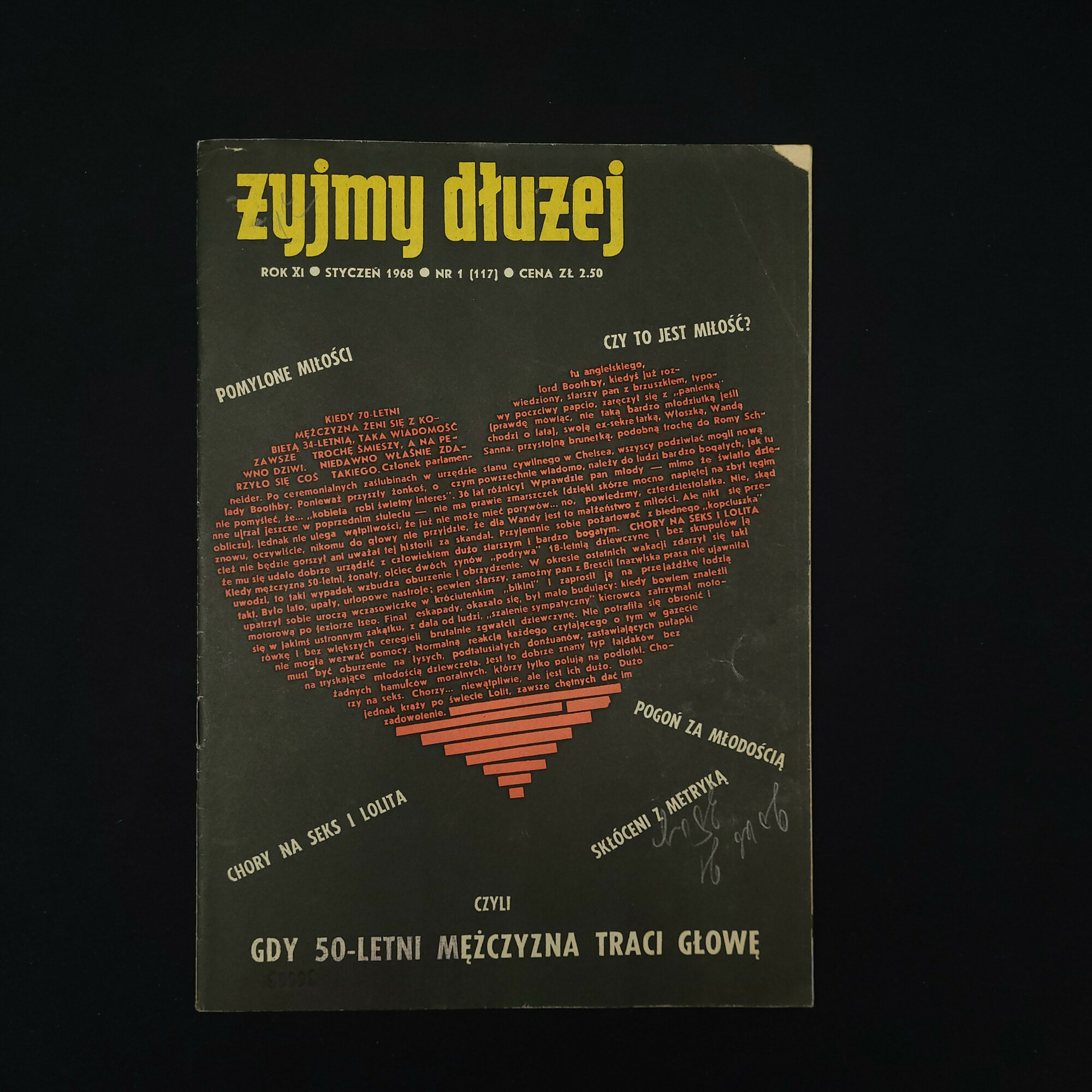 Zyjmy dluzej. Антикварная книга. Журнал