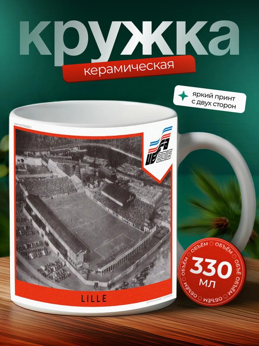 Кружка Лилль футбольная команда 16,