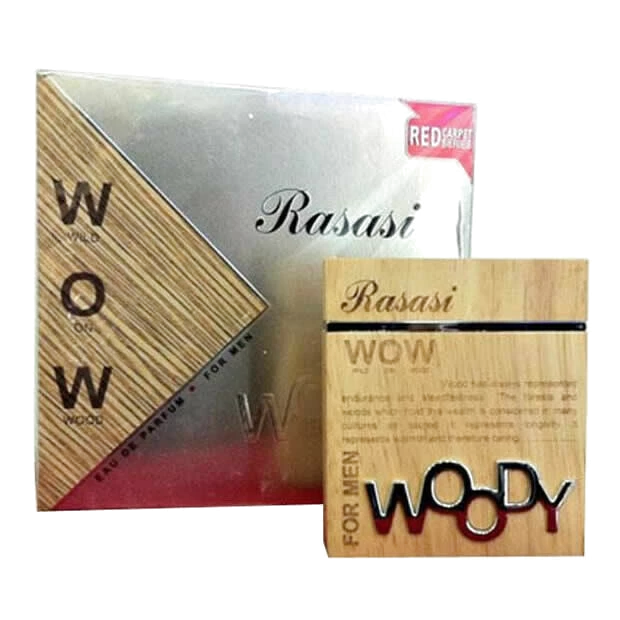 Rasasi Woody For Men мужская парфюмерная вода 60 мл - Расаси Вуди Фор Мен