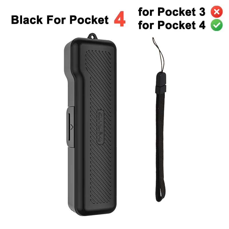 Чехол для DJI Osmo Pocket 3/4 SZKOSTON 808207 black, Черный, for Pocket 4