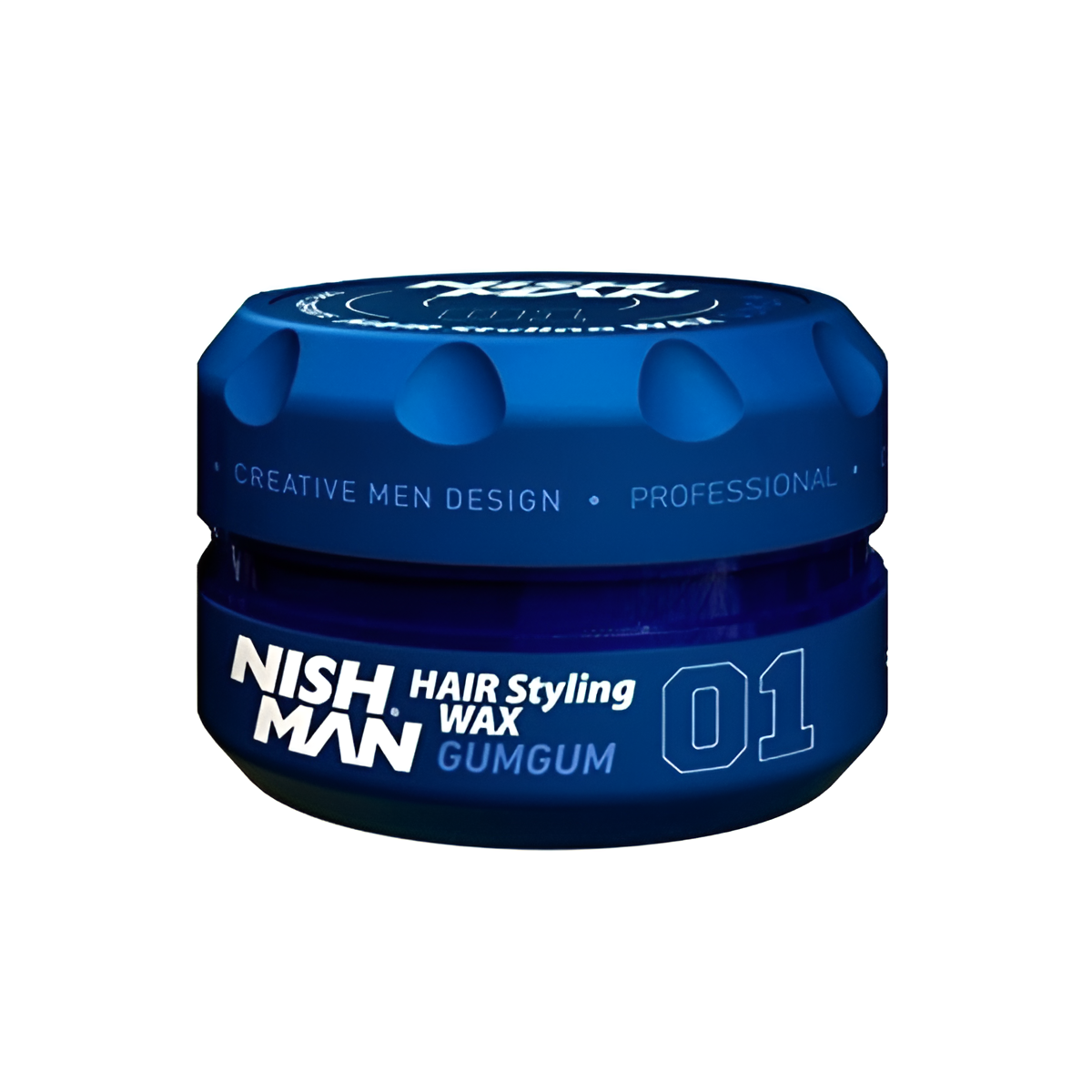 Воск для волос NISHMAN Aqua Hair Styling Wax 01 Gumgum, аромат жевательной резинки, "Бабл-Гам"