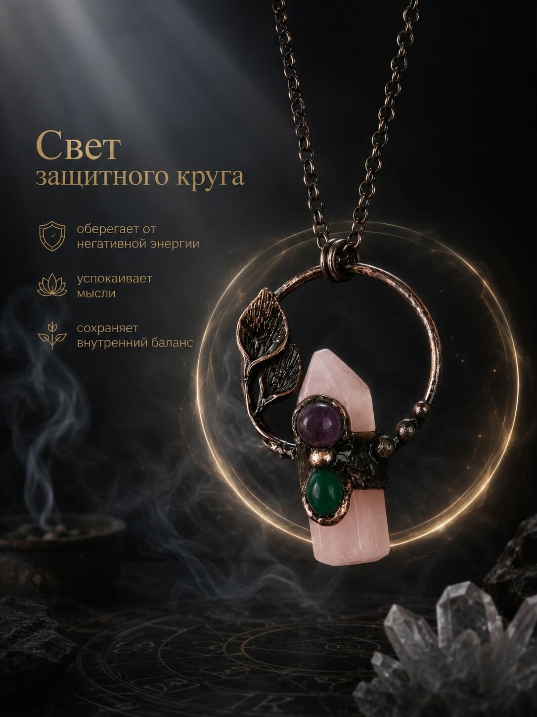 Талисман Оберег/Подвеска-амулет "Якорь Души"