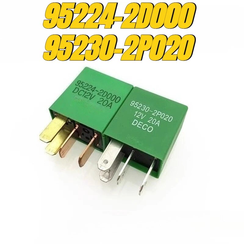 (Совершенно новое) 1 шт./лот, 100% оригинальное реле: 95224-2D000 95230-2P020 12 В, пусковое автомобильное реле для кондиционера