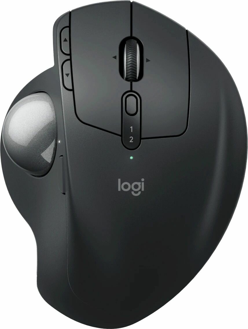 Мышь беспроводная трекбол Logitech Trackball MX Ergo S графитовый, 2048dpi 910-007261
