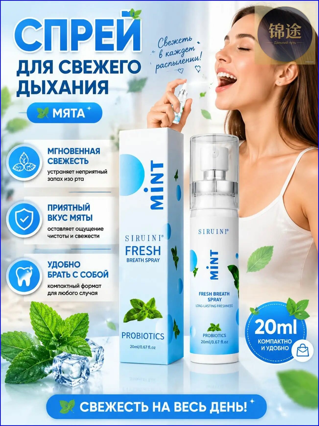 Премиум спрей для рта, 20 мл