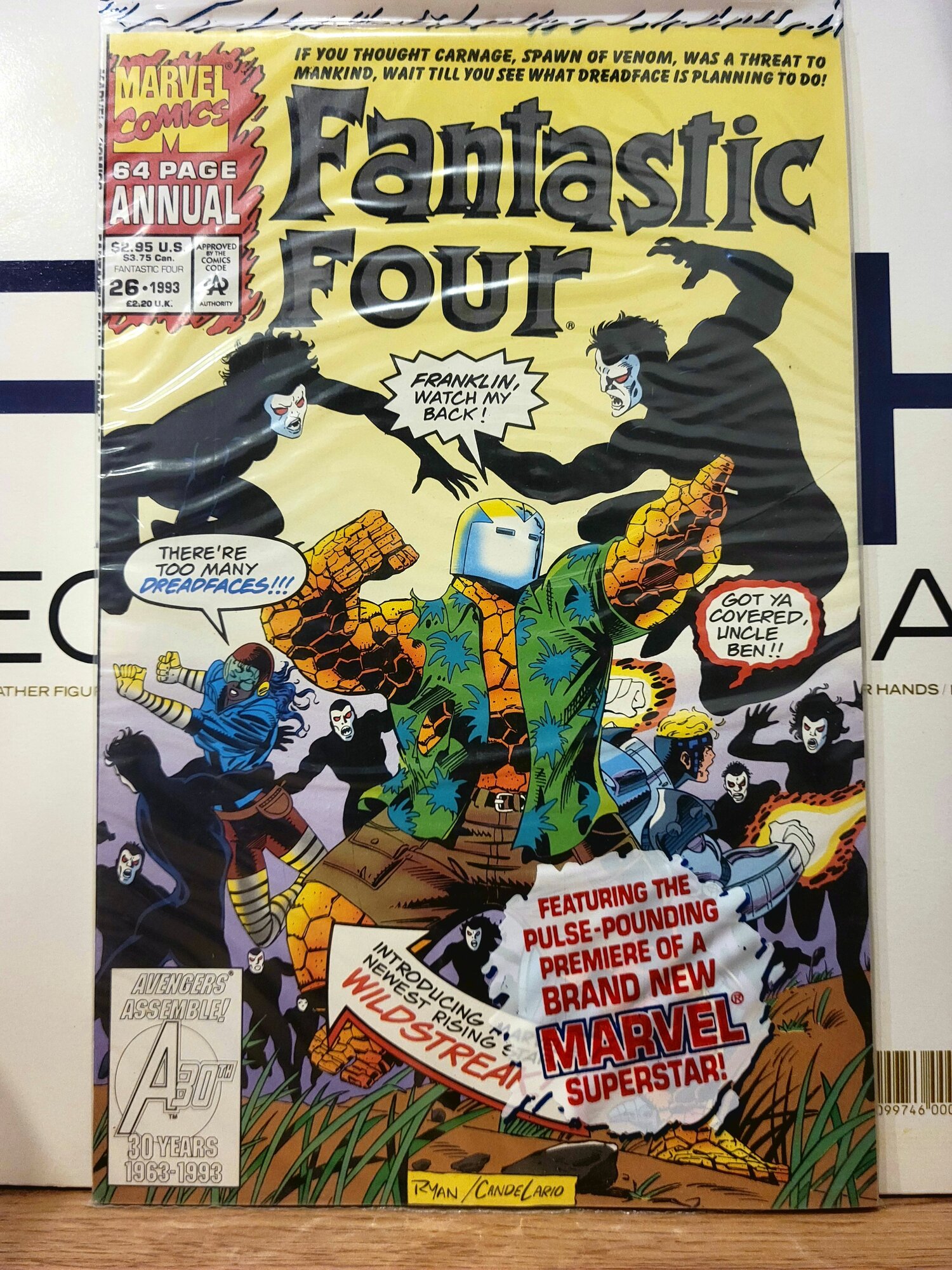 Ретро Комикс Fantastic Four An. #26. 1993 Год. Marvel. Оригинал!
