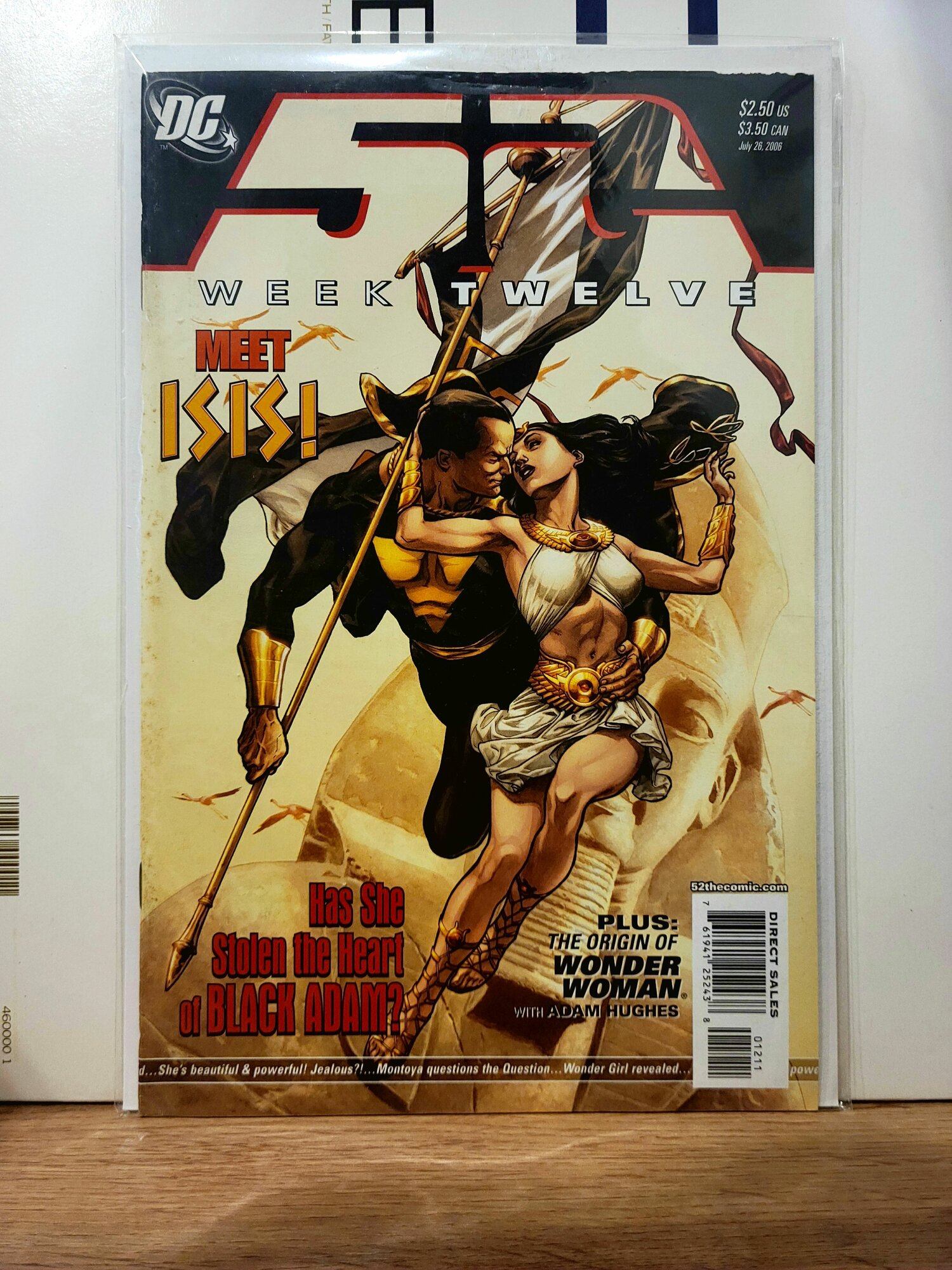 Комикс 52 Week #12. Black Adam Meet Isis. Detective Comics.
