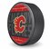 Шайба Rubena NHL 2023 Calgary Flames, резина, 76 мм, цвет черный