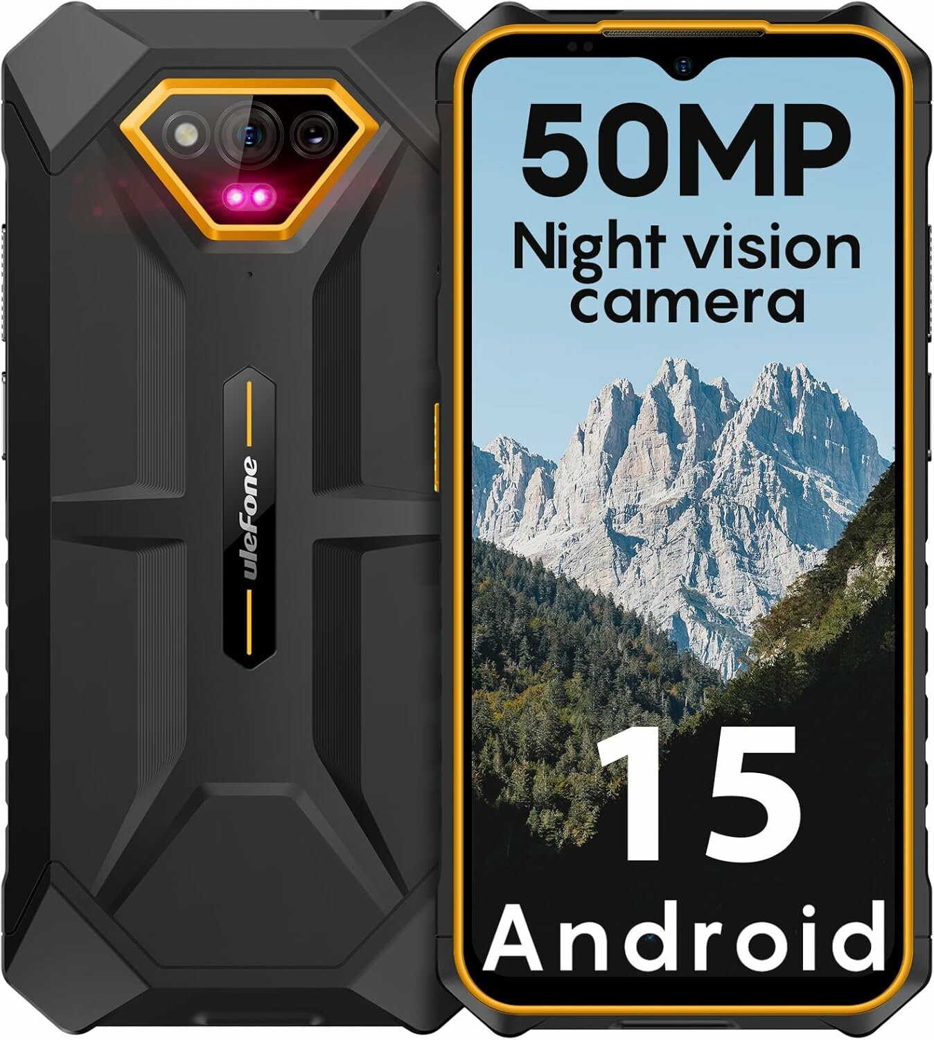 Ulefone Armor X13 — защищенный телефон, 12 (6+6) ГБ 64 ГБ, экран 6,52 дюйма, аккумулятор 6320 мАч.