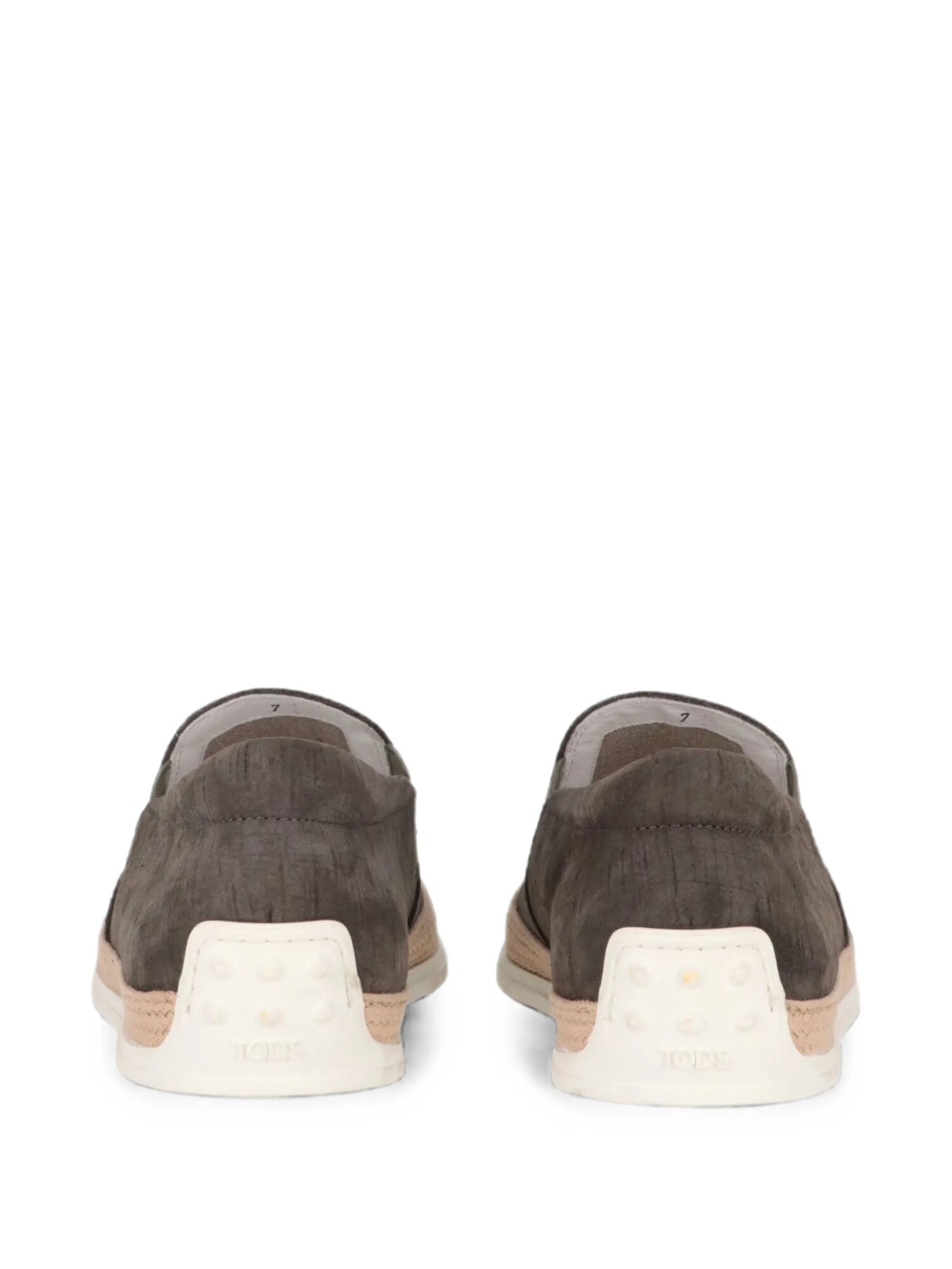 Лоферы Tod's Braided-trim Gommino loafers, размер 7 — фото 1
