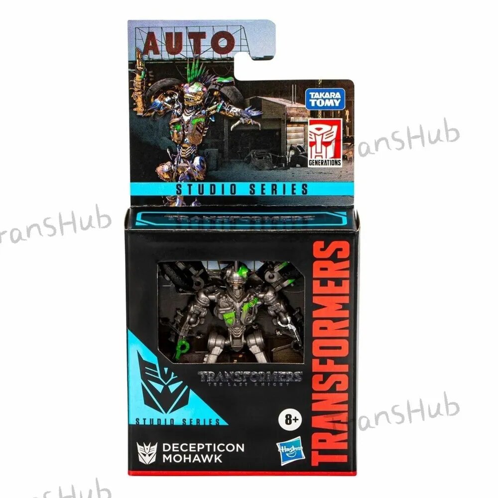 Трансформеры игрушки Hasbro Transformers Studio Series Core Transformers: The Last Knight Decepticon Mohawk (8.9cm) F8748