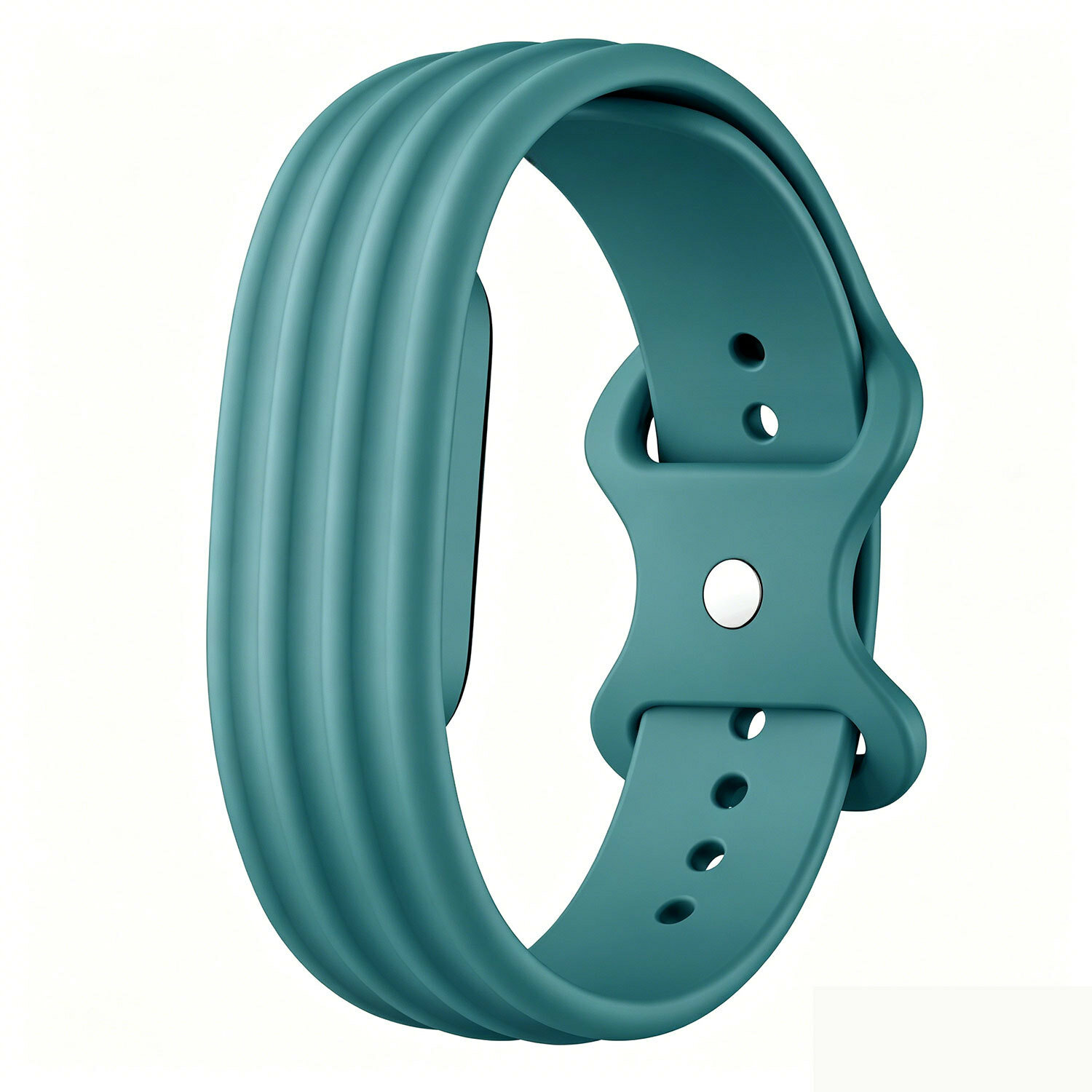 Силиконовый спортивный ремешок для фитнес-трекера Google Fitbit Air, сменный мягкий браслет, круглые отверстия
