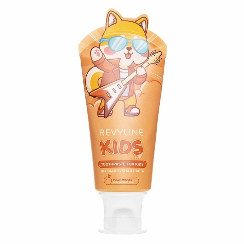 Revyline. Kids зубная паста Персик 60г