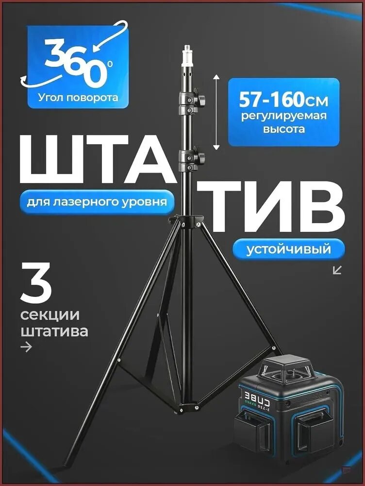 Лазерный уровень, нивелир Зеленыйлуч