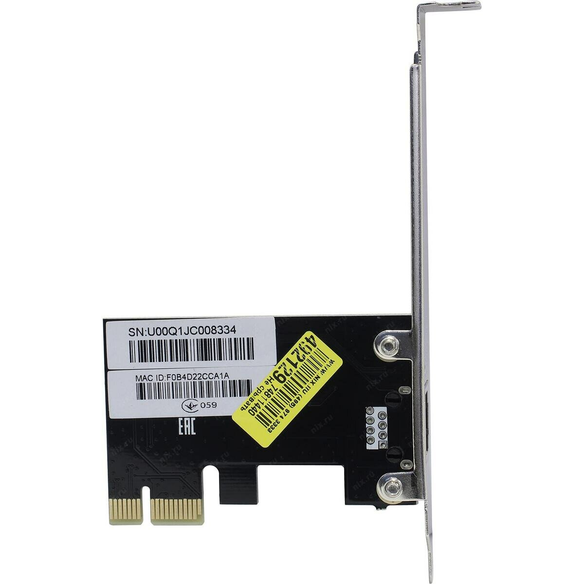 Сетевая карта D-link DFE-530TX E1A, 100Мбит/с, PCI-E, чёрная — фото 1